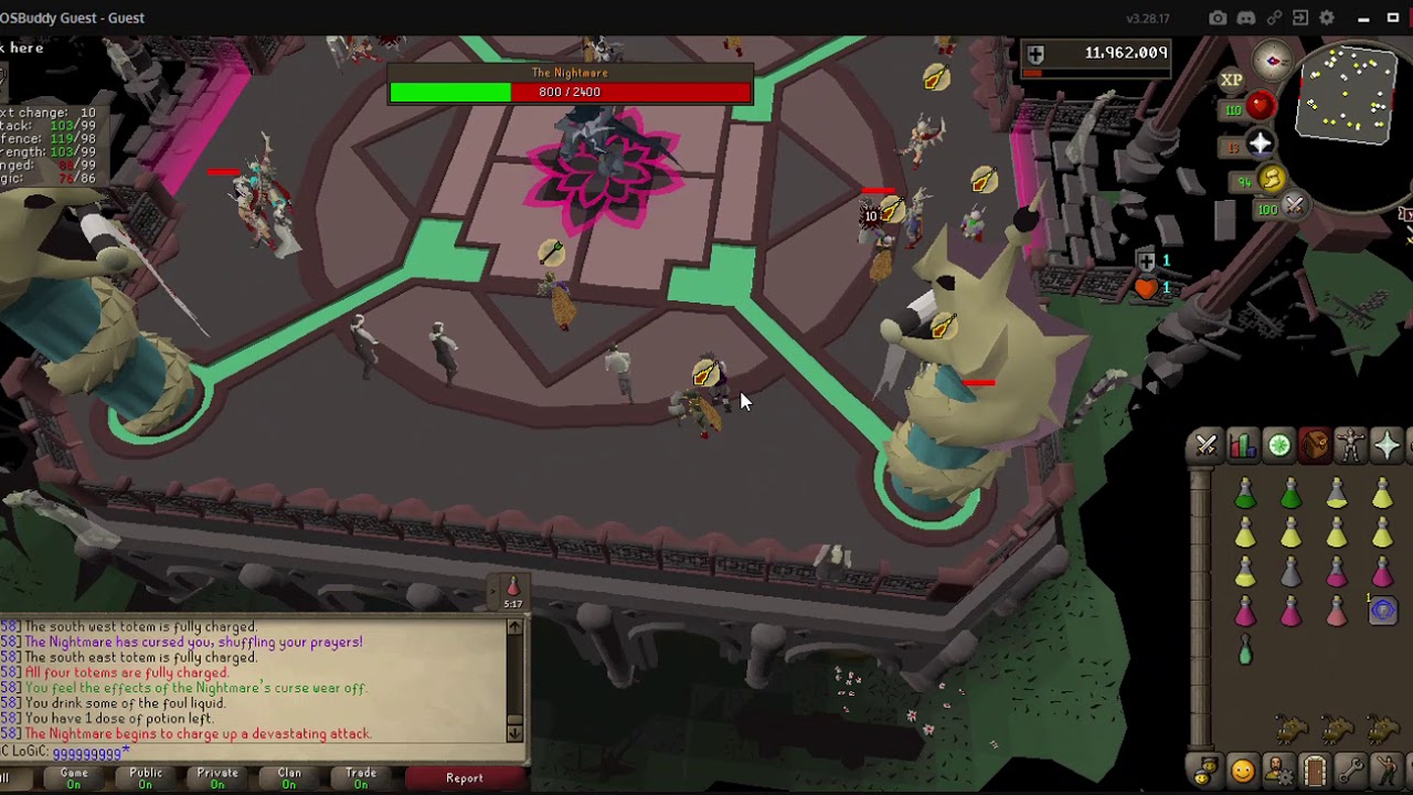 OSRS Cheap NightMare Guide - YouTube