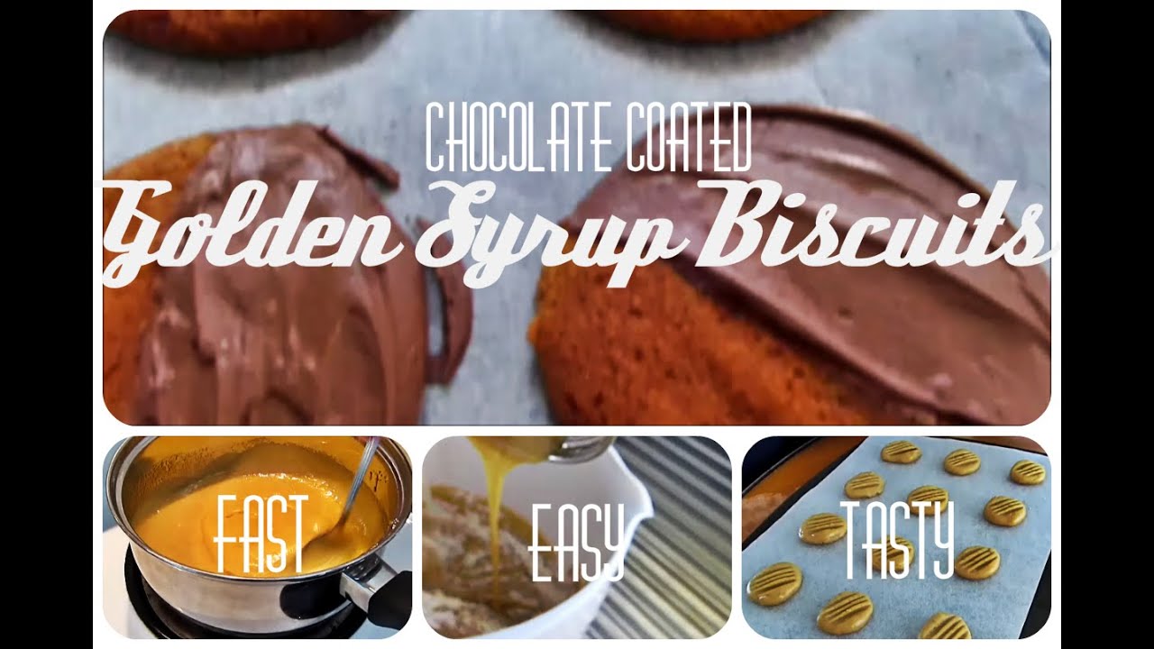 Golden Syrup Biscuits - YouTube