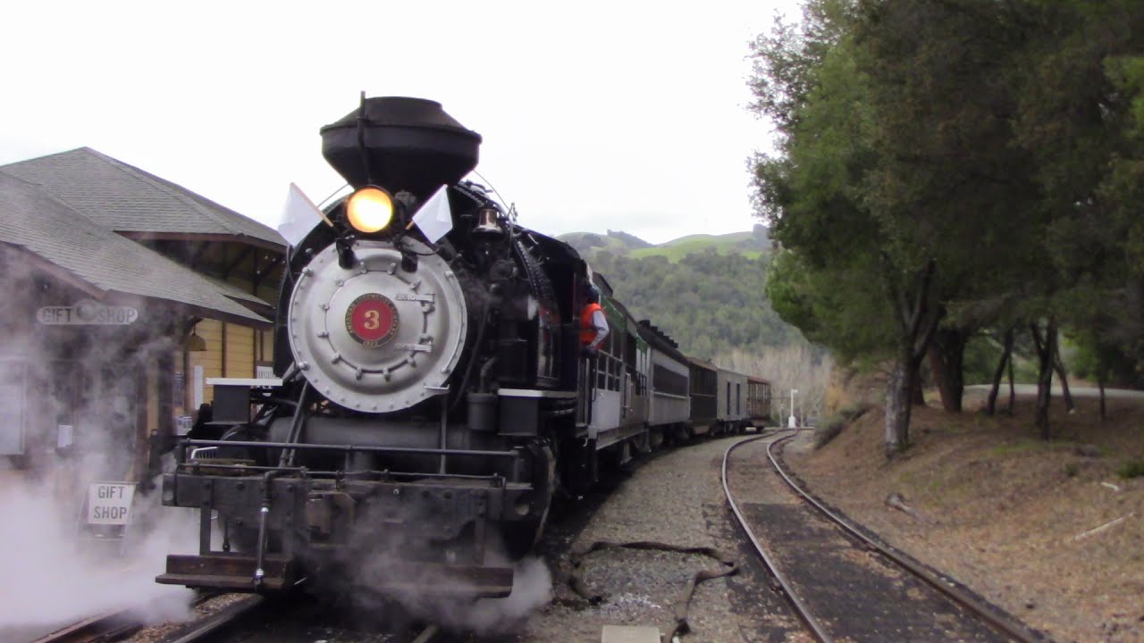 Robert Dollar #3: Steaming In The Niles Canyon Railway (2021) - YouTube