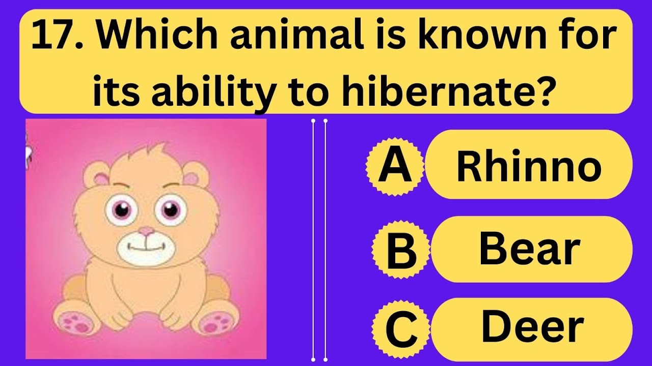 General Knowledge for kids. Only for Genius. Calculate your score ...
