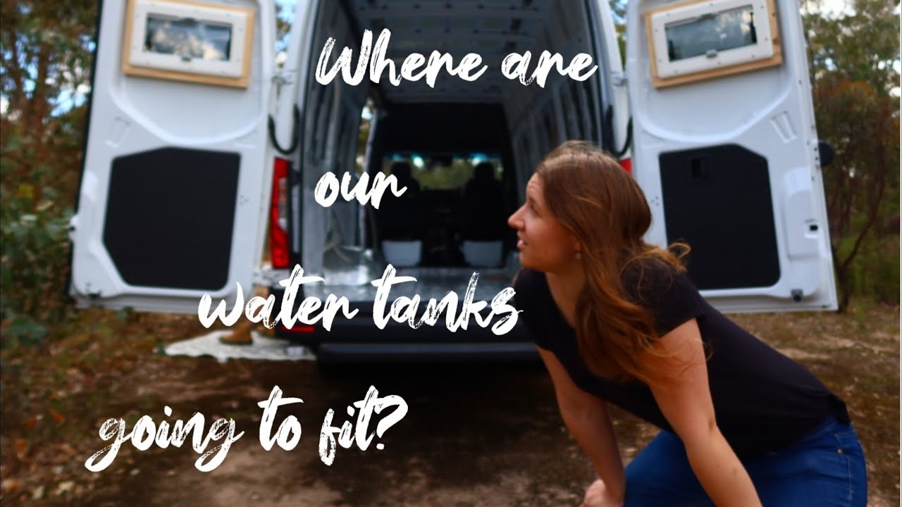 Water Tank Installation in our Sprinter Van Conversion - YouTube