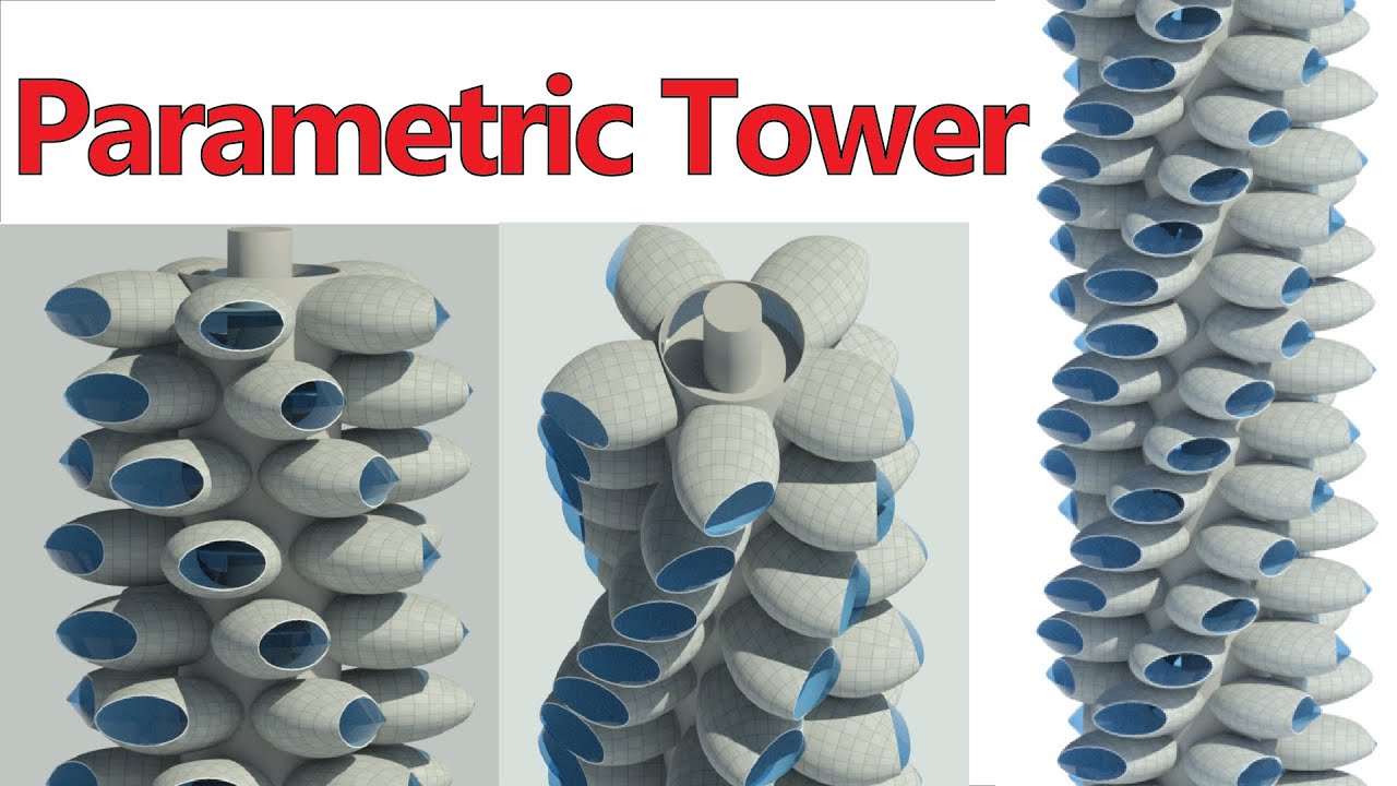 Revit tutorial (Day 34) Parametric tower in revit - YouTube