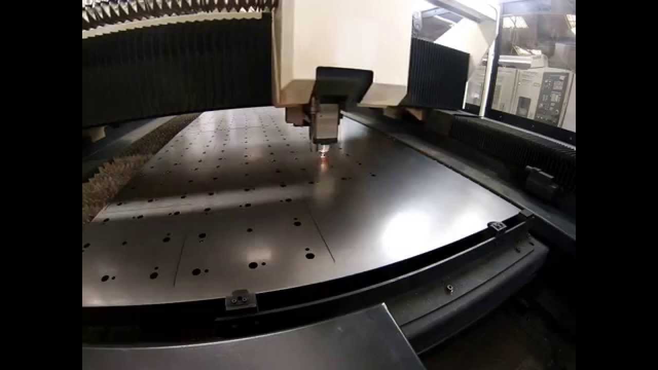 Laser Cutting Profiling Machine - YouTube
