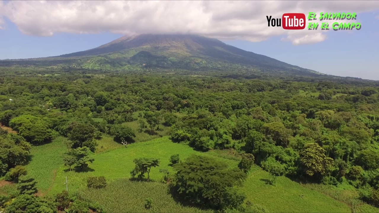 Volcan Chaparrastique San Miguel en Drone #ElSalvador - YouTube