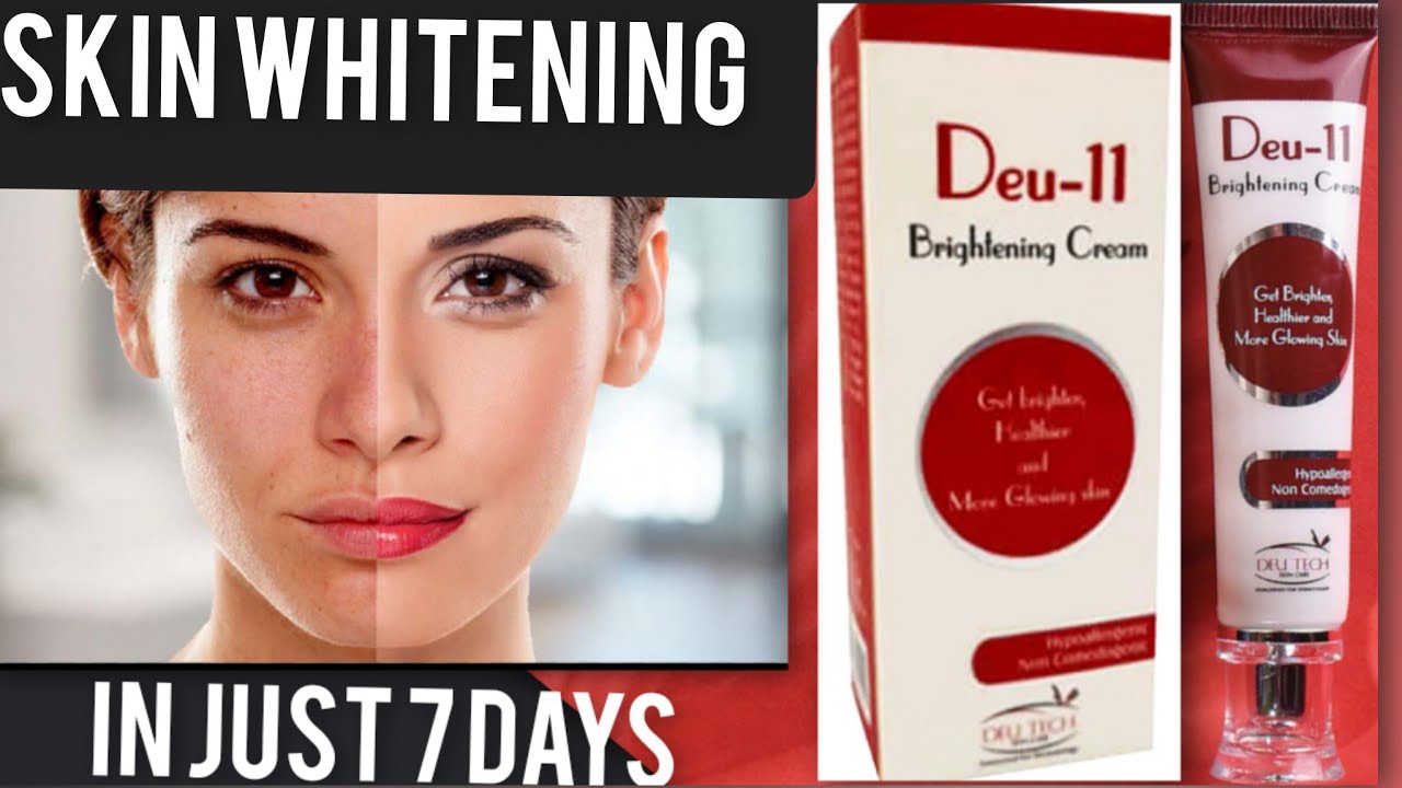 Best Whitening Cream | Deu-11 Cream Review | Benefits/Side Effect ...