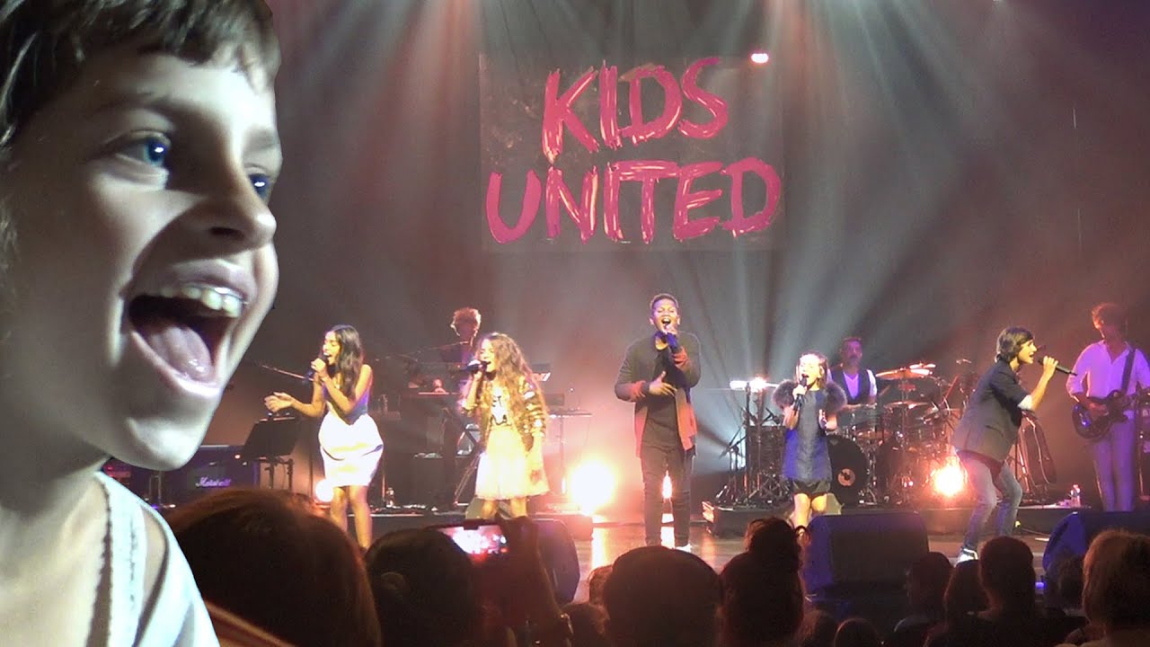 VLOG • Kids United en Concert Privé et Disque de Diamant - Studio ...