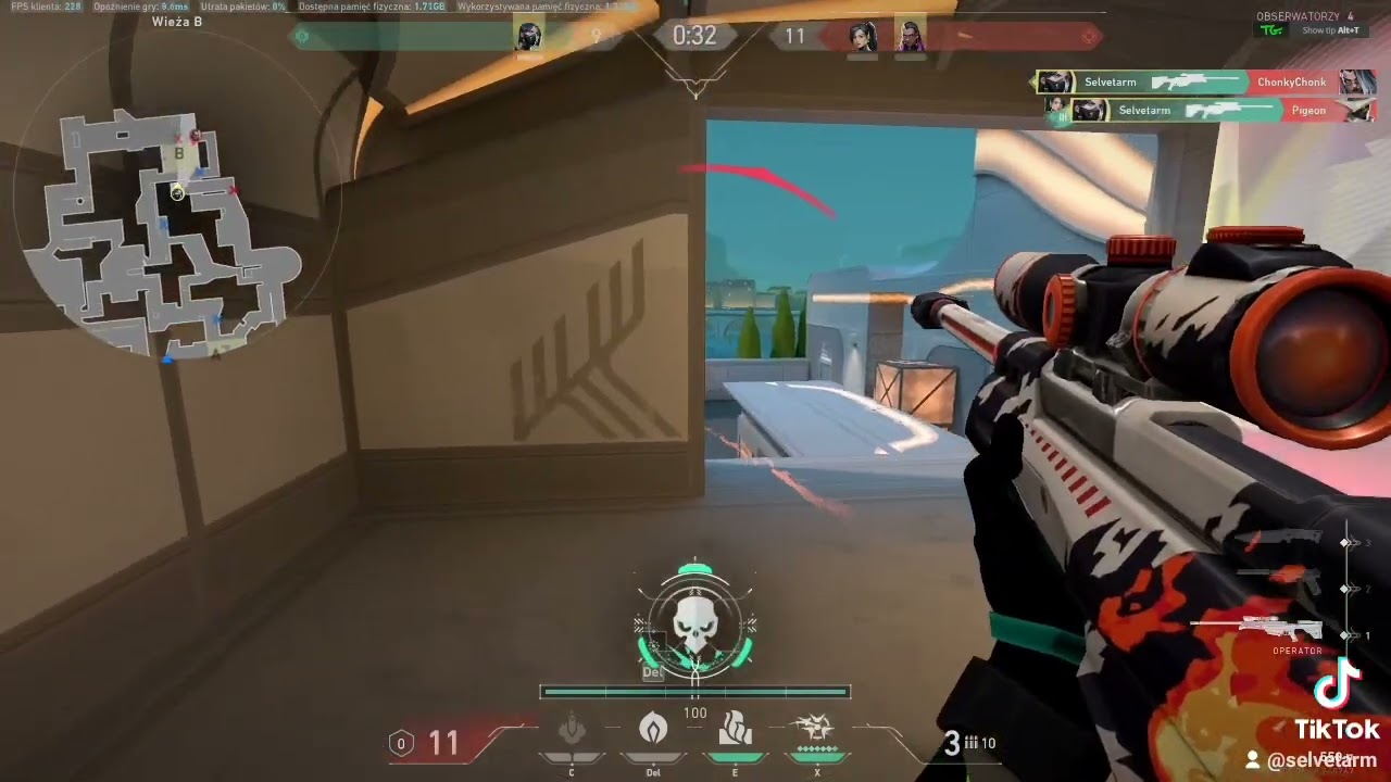 valorant viper pro operator dance Ace :) :) - YouTube