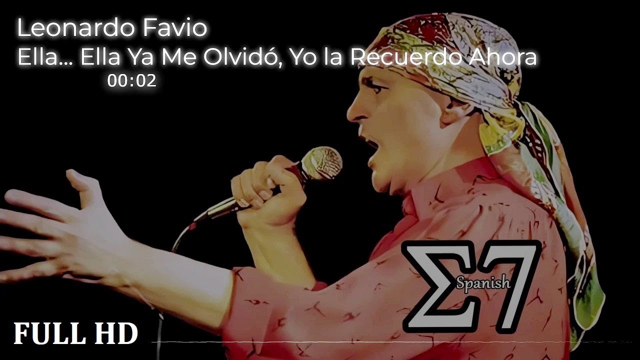 Leonardo Favio - Ella...Ella Ya Me Olvidó,Yo La Recuerdo Ahora(1968)🎧 ...