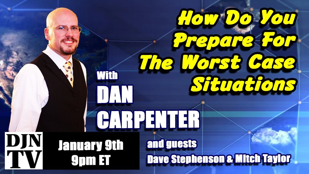 How Do You Prepare For The Worst Case Situations | Live Chat with Dan Carpenter on #DJNTV - YouTube