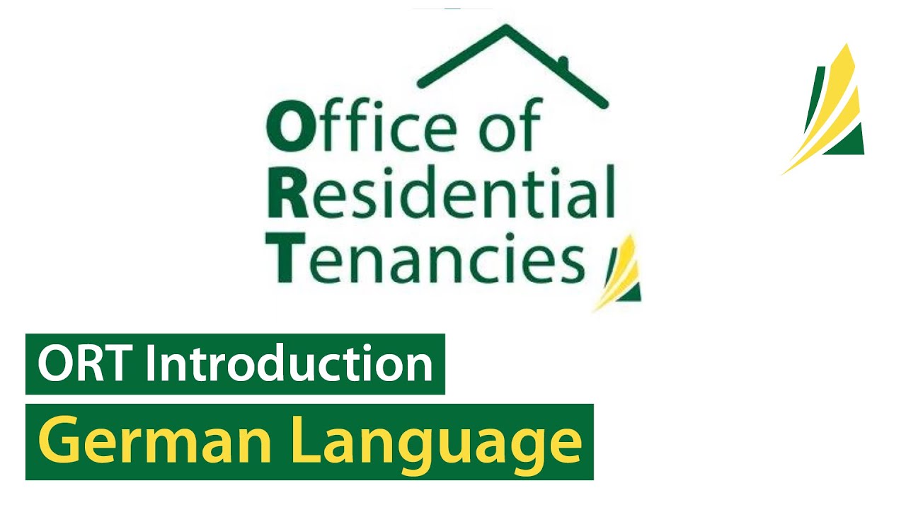 ORT Introduction (German) - YouTube