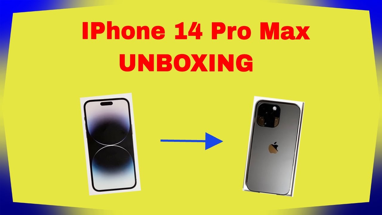 Unboxing the new IPhone 14 Pro Max . - YouTube