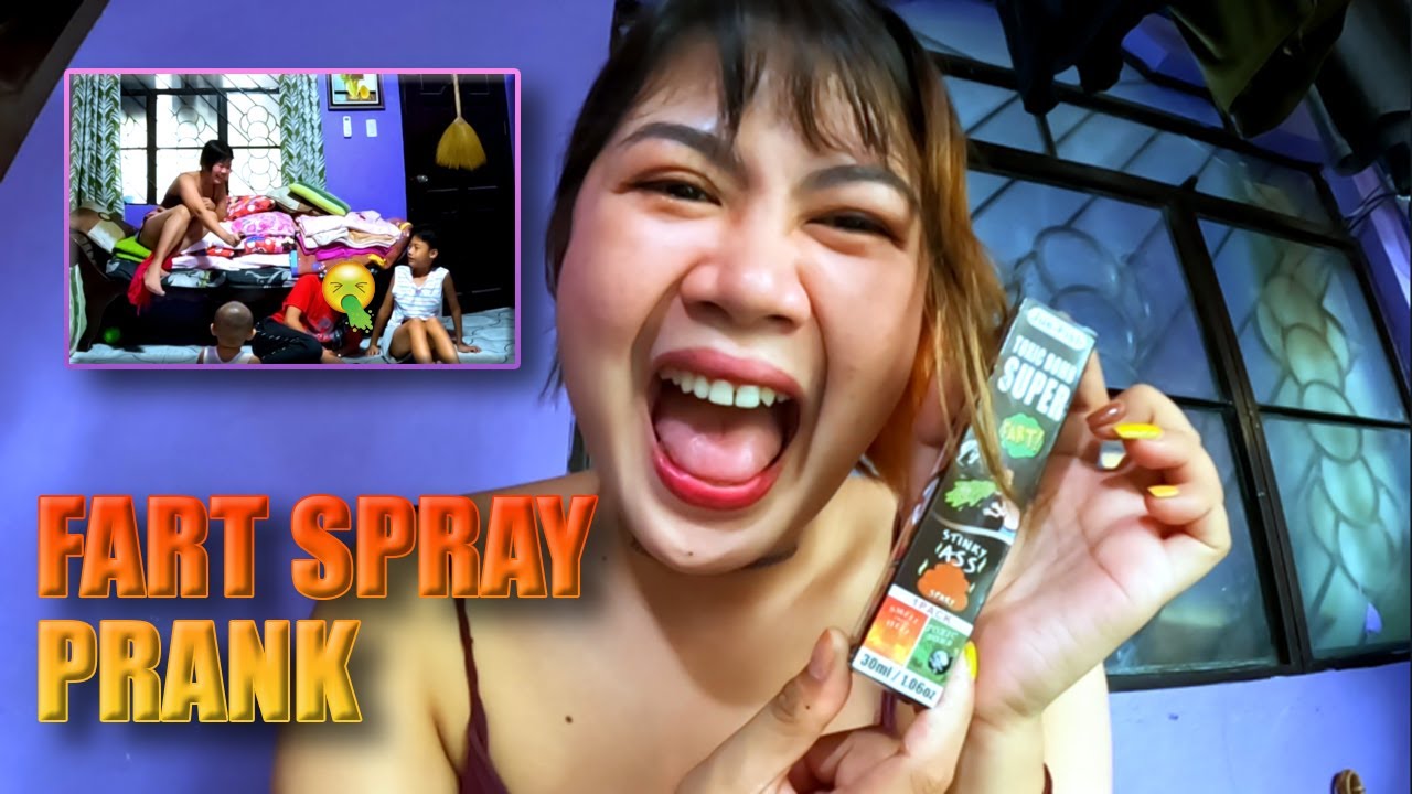 Fart spray PRANK! - YouTube
