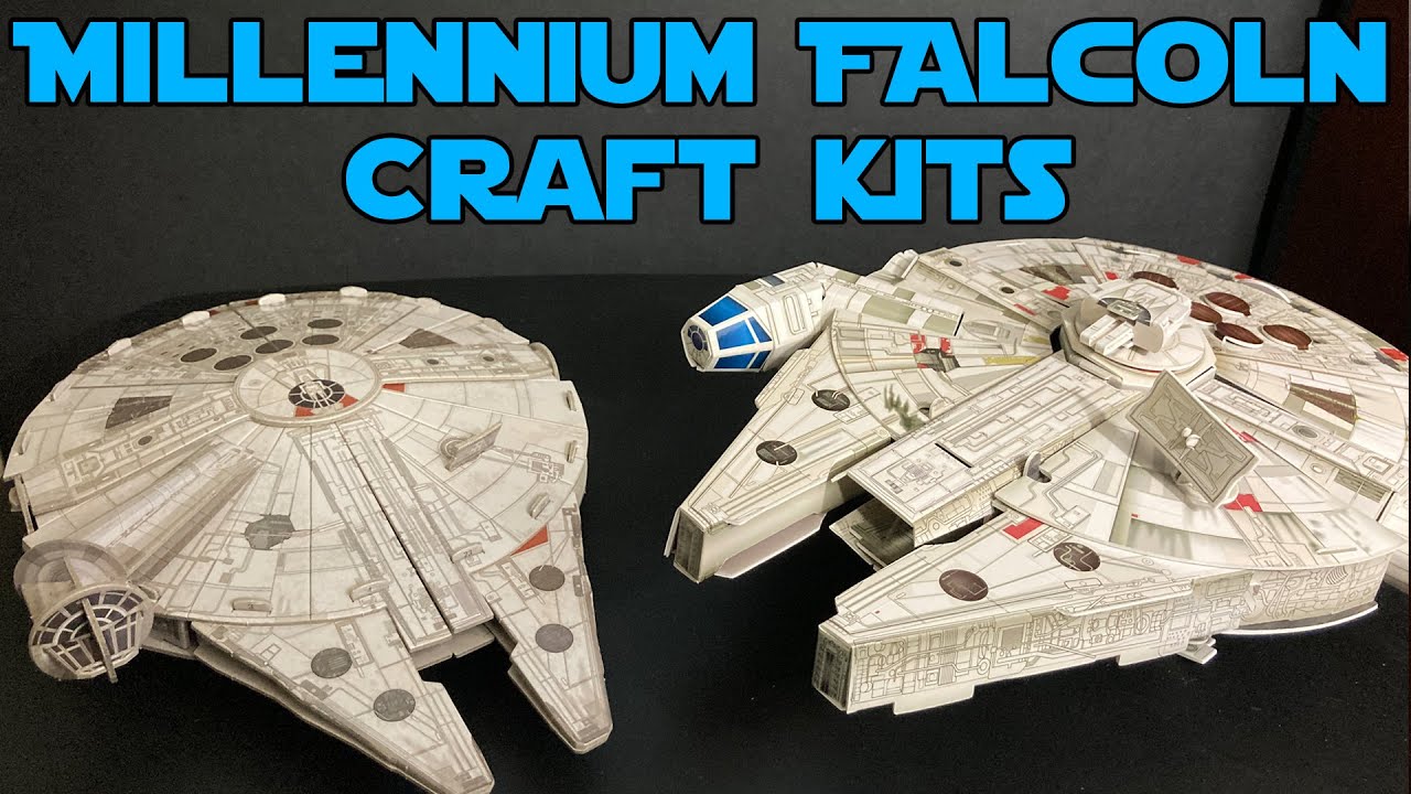 Millennium Falcon Craft/Model Kit Reviews - YouTube