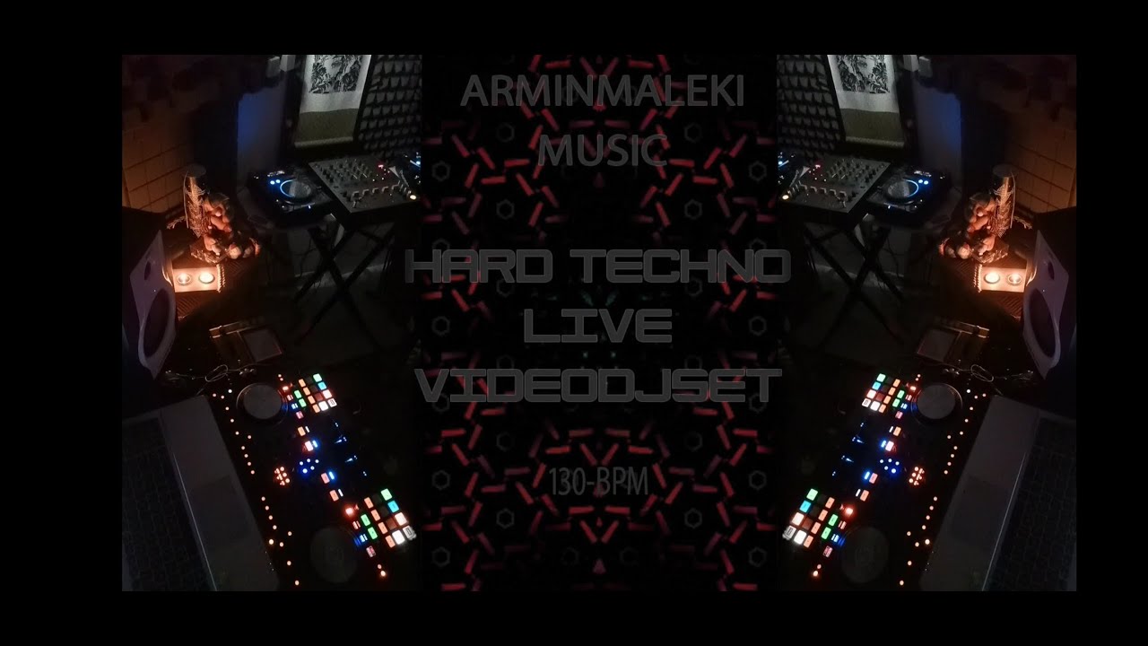 HARD TECHNO Video DJ SET 130 BMP PODCAST DJ ARMINMALEK - YouTube