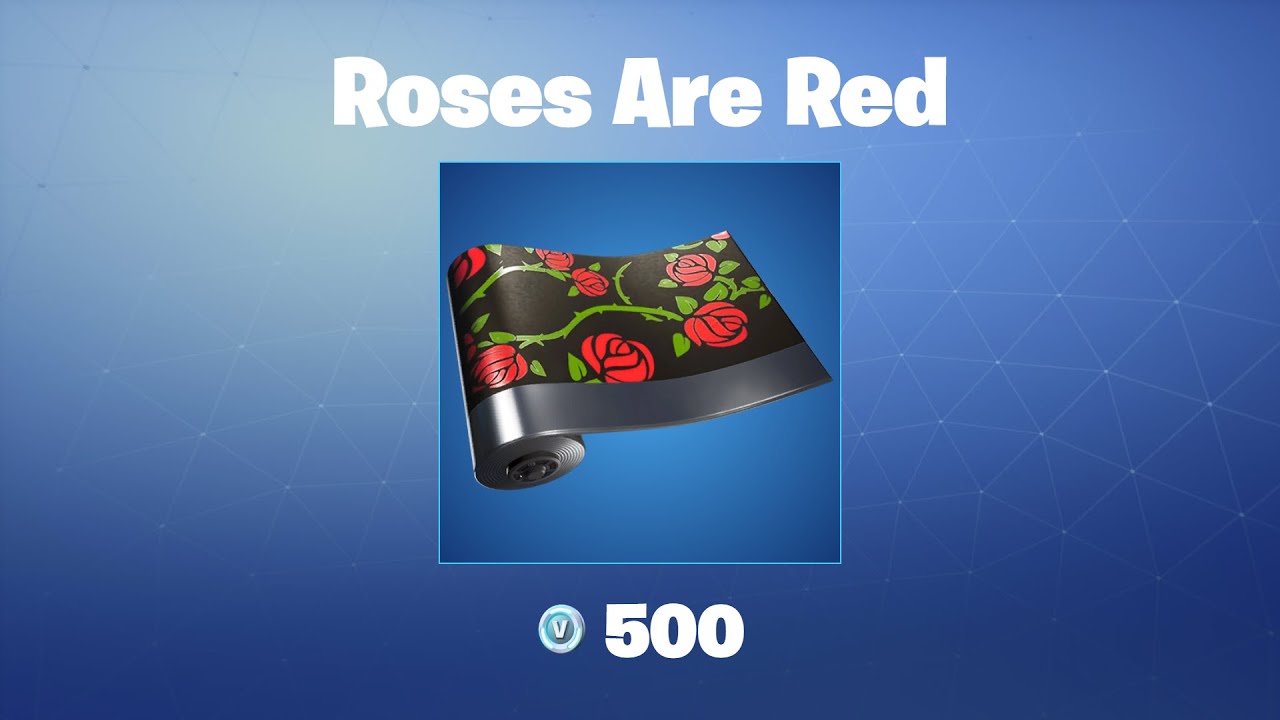 Roses Are Red | Fortnite Wrap - YouTube