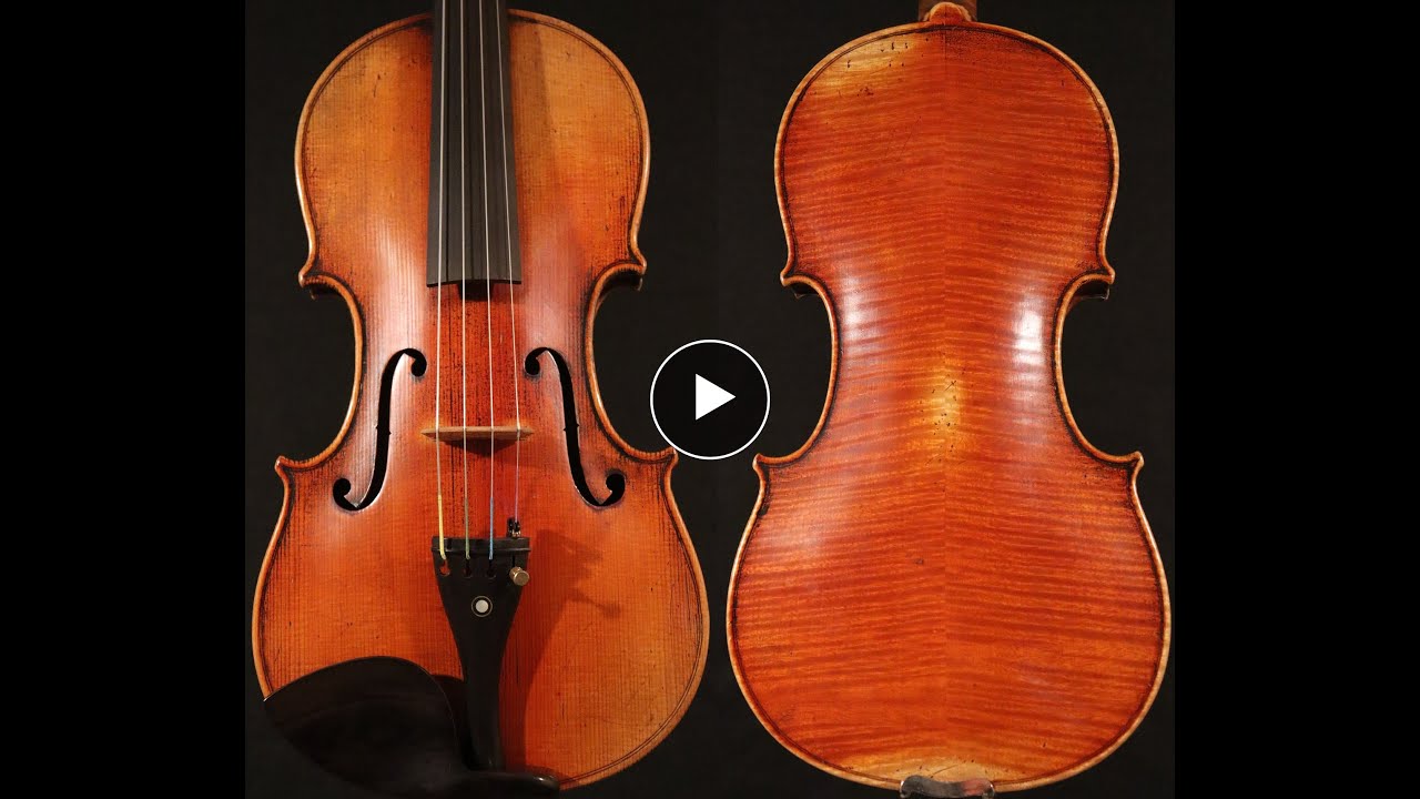 Violin Old Fiddle Restored Labeled Vuillaume - YouTube
