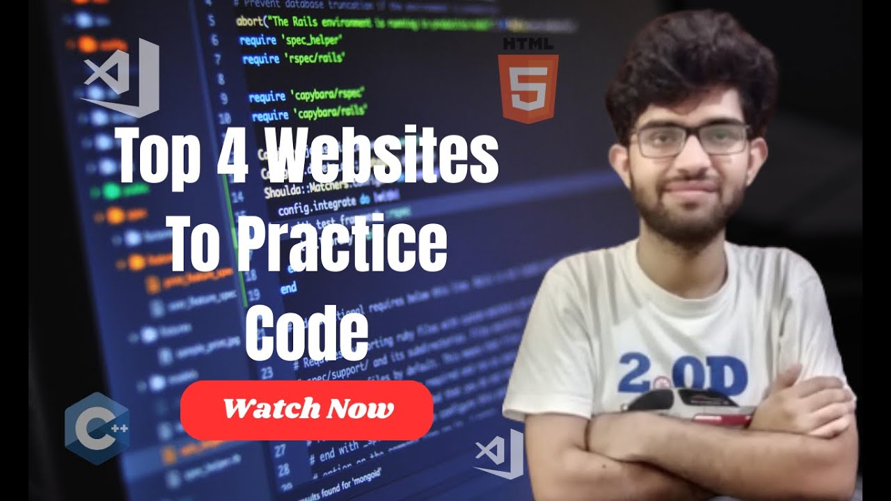 Top 4 Websites To Practice Code | Code Logic | Programming | - YouTube
