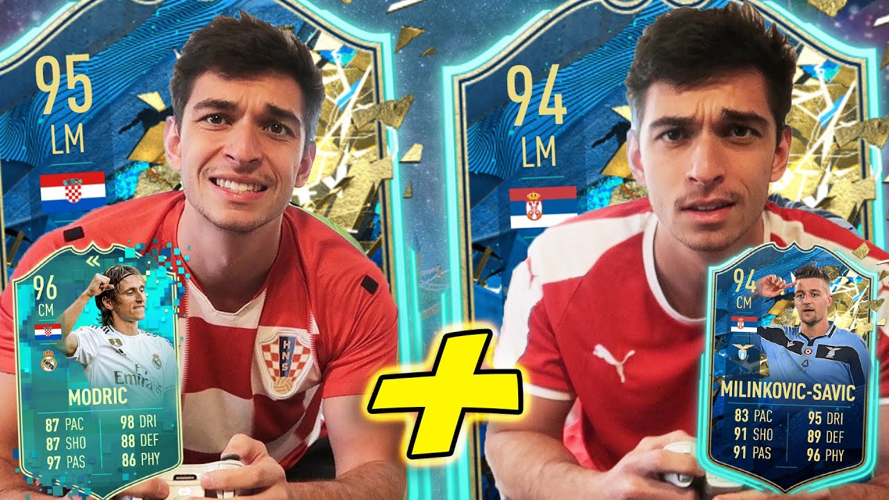 The Best Serbia / Croatia Cards in FIFA History - YouTube