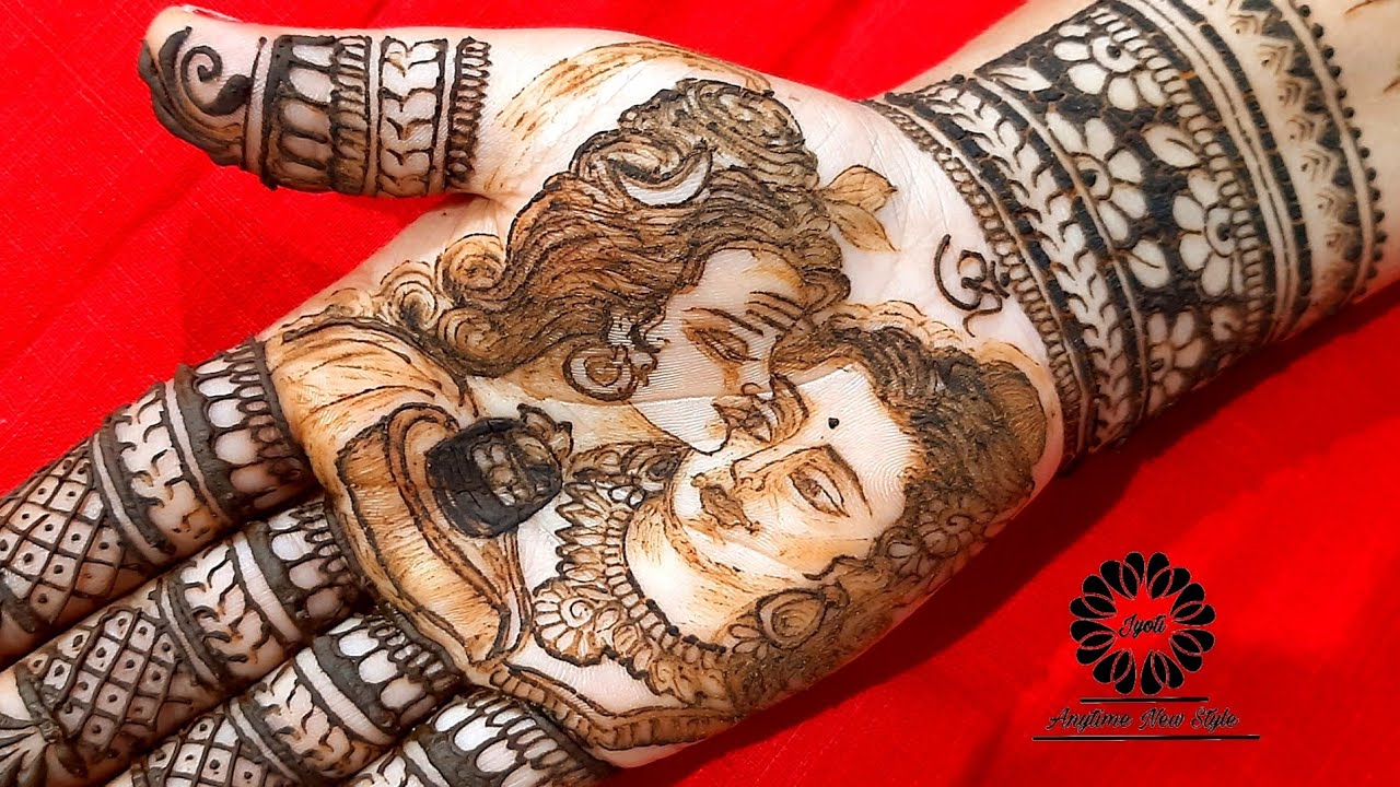 ॐ नमः शिवाय | Shiva Parvati Mehndi | teej special mehndi| mehndi design ...