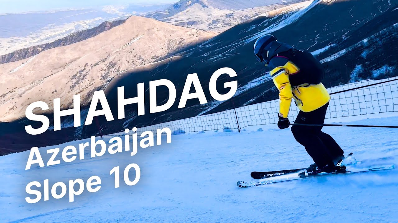 Skiing SHAHDAG, AZERBAIJAN - Slope 10 - YouTube