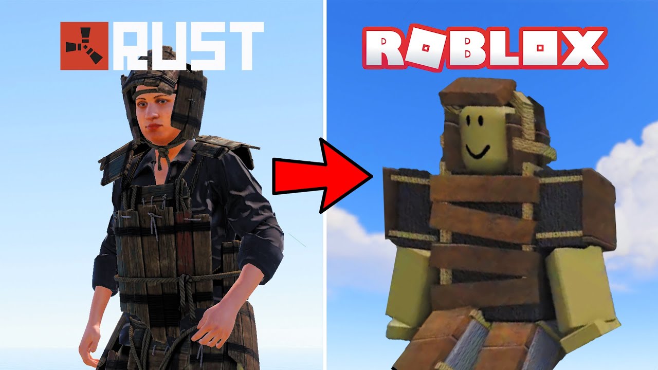 Probé RUST pero en ROBLOX y se ve muy humilde 😎 - YouTube