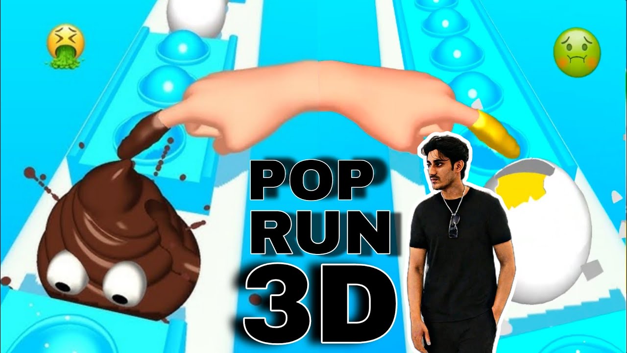 !! Pop Run 3d Live Game 😱 #poprun3dlive #poprungameplay #poprun3d #live ...