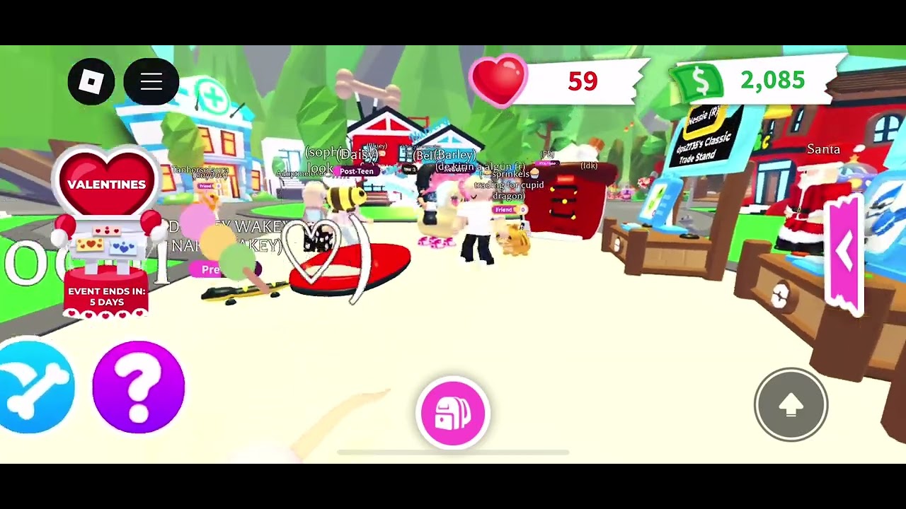 Giving someone my rideable ginger cat in adopt me - YouTube
