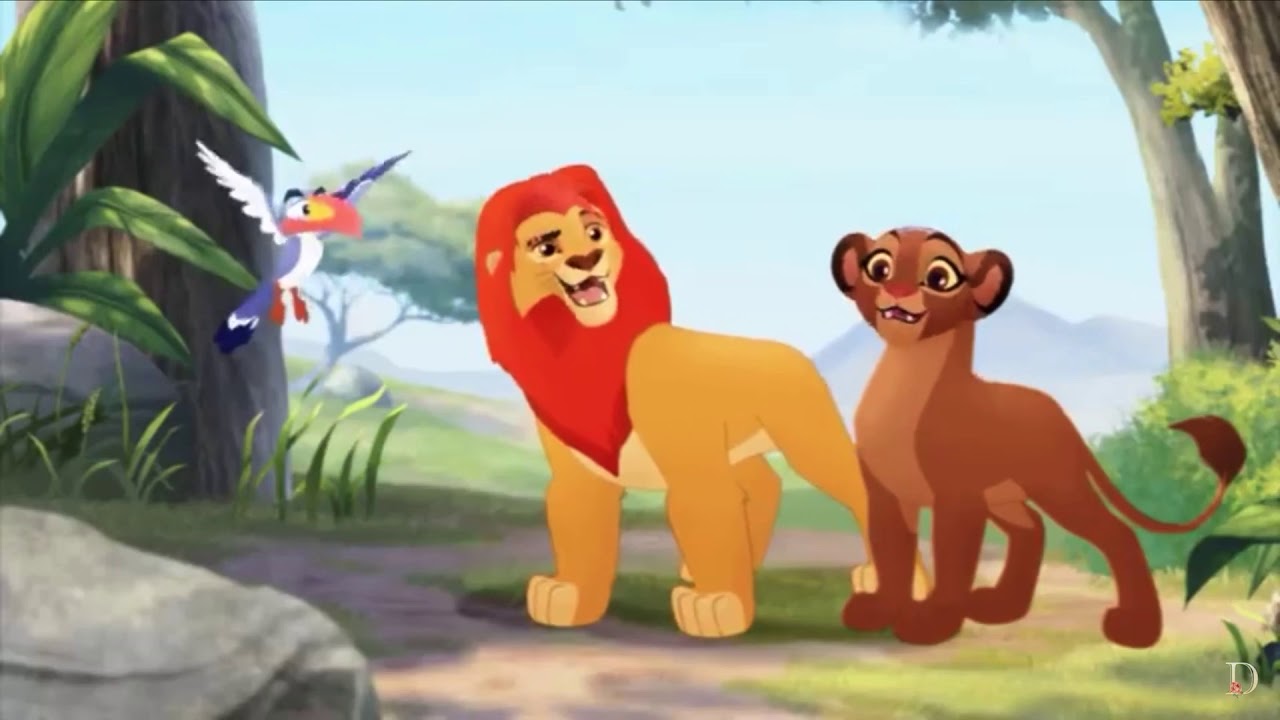 Kion And Rani Cubs And Kiara And Kovu Cubs Lion King
