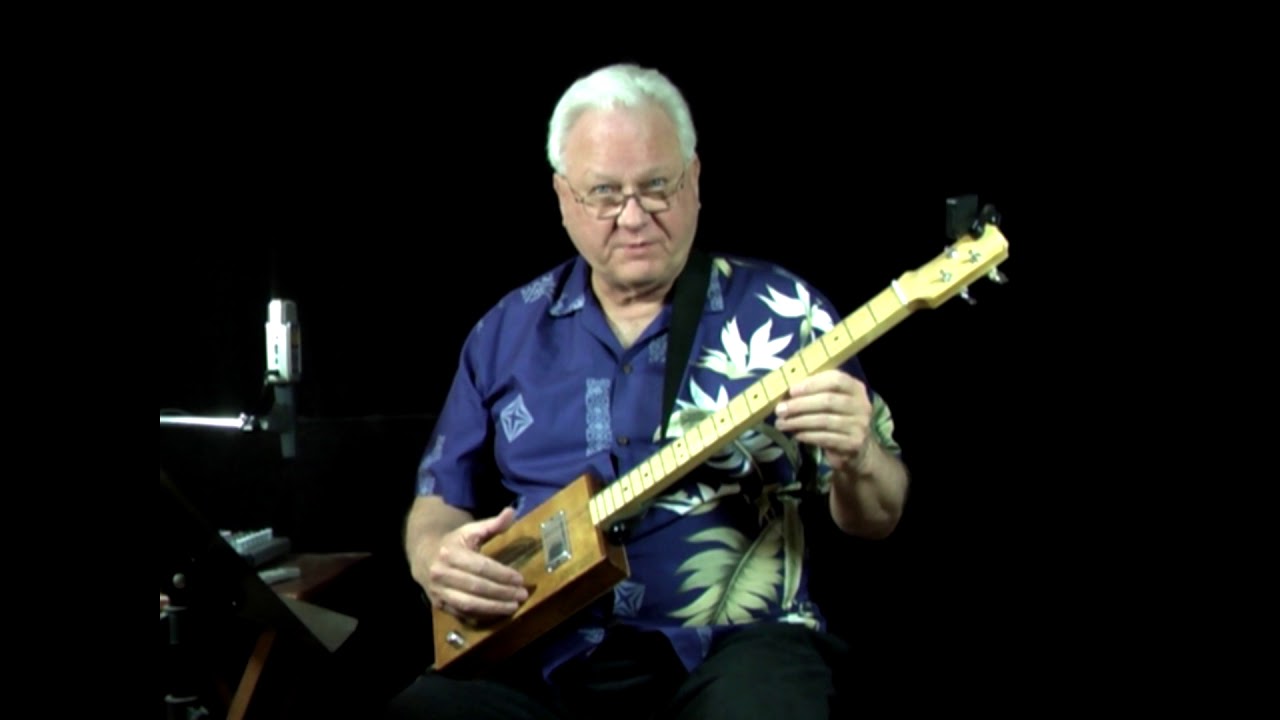 How to Play the 3-String Cigar Box Guitar, Lesson #2: Tuning - YouTube