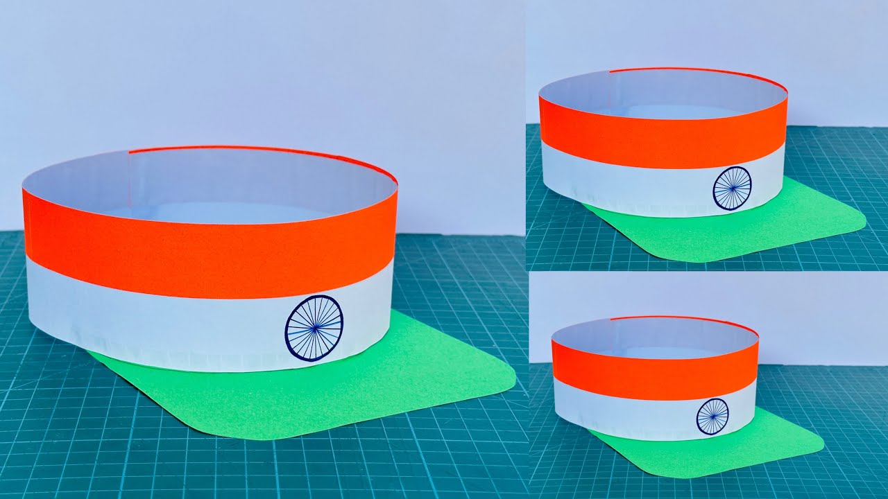 Republic Day Hat | Tricolour Hat | Independence Day Hat | Indian Hat ...