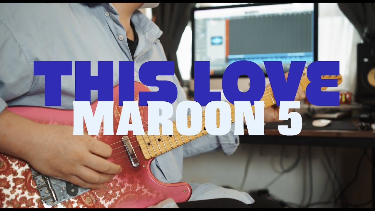Maroon5 - This Love Electric Guitar Cover Tabs - YouTube