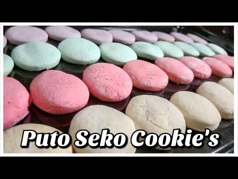 How to cook Puto Seko Cookie's | Quick & Easy Recipe | Mommy Zah - YouTube