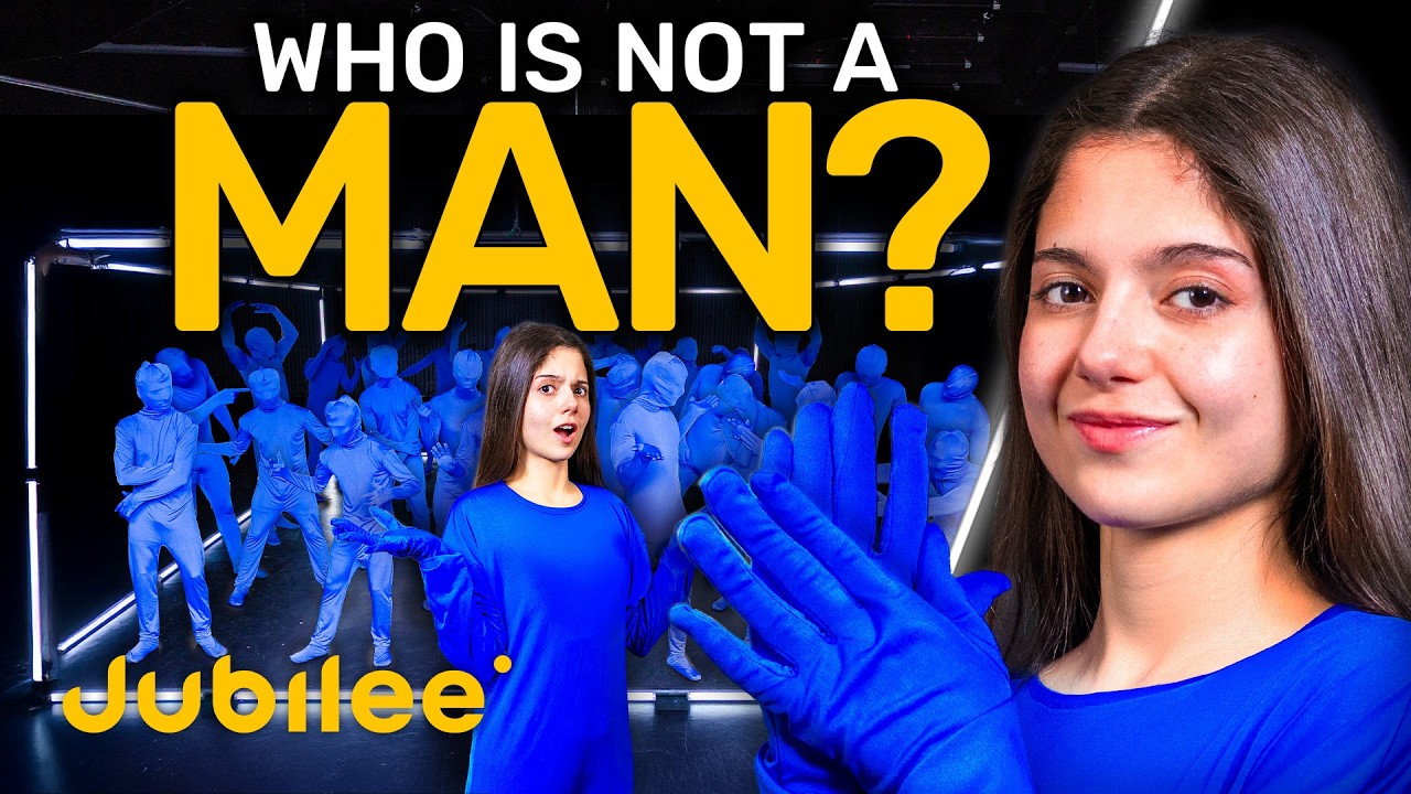 25 Men vs 1 Secret Woman (ft. Chloe + Natt) Odd One Out - YouTube