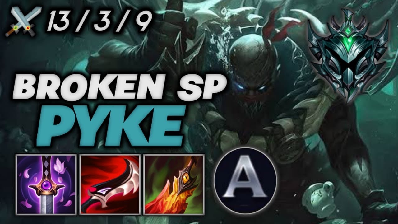 WILD RIFT PYKE : BROKEN SUPPORT PYKE A RATING SOLO RANK - SEASON 7 ...