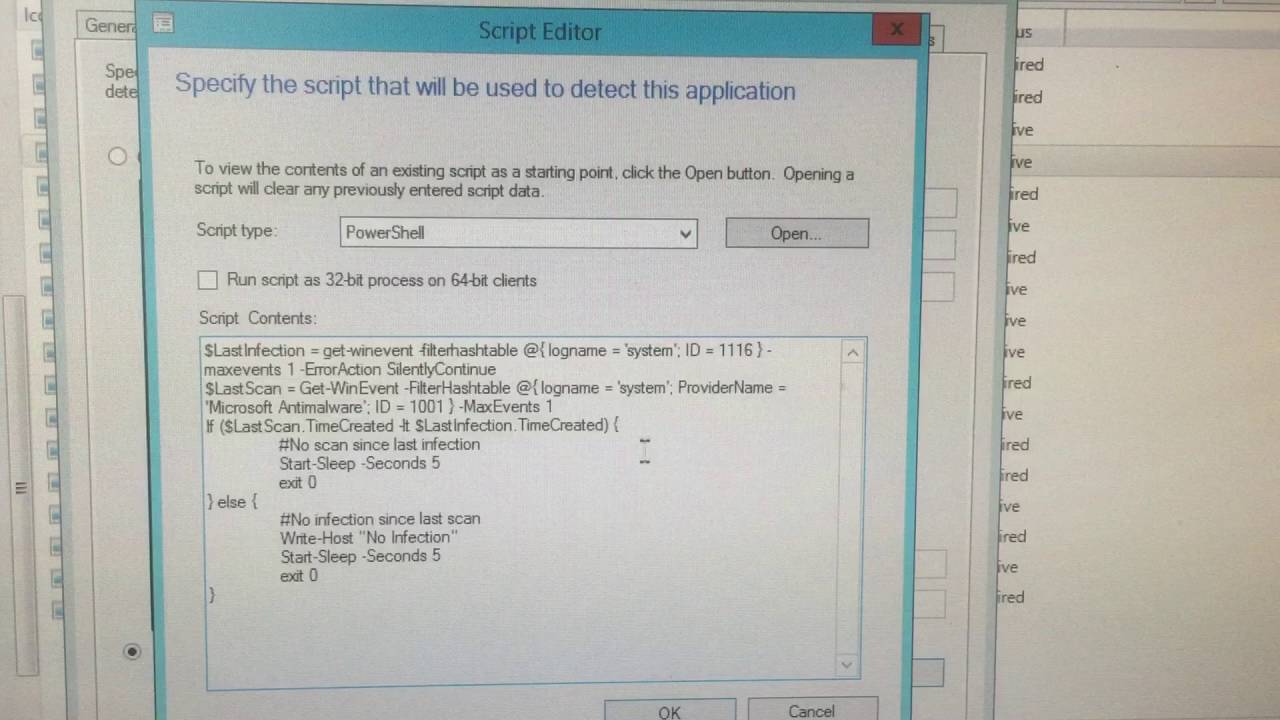 SCCM Automated Virus Scan - YouTube