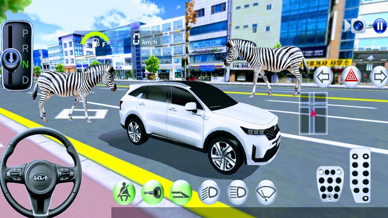 3D Driving Class Simulator On the Road With Private Car Android ...