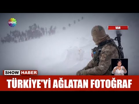 Türkiye'yi ağlatan fotoğraf