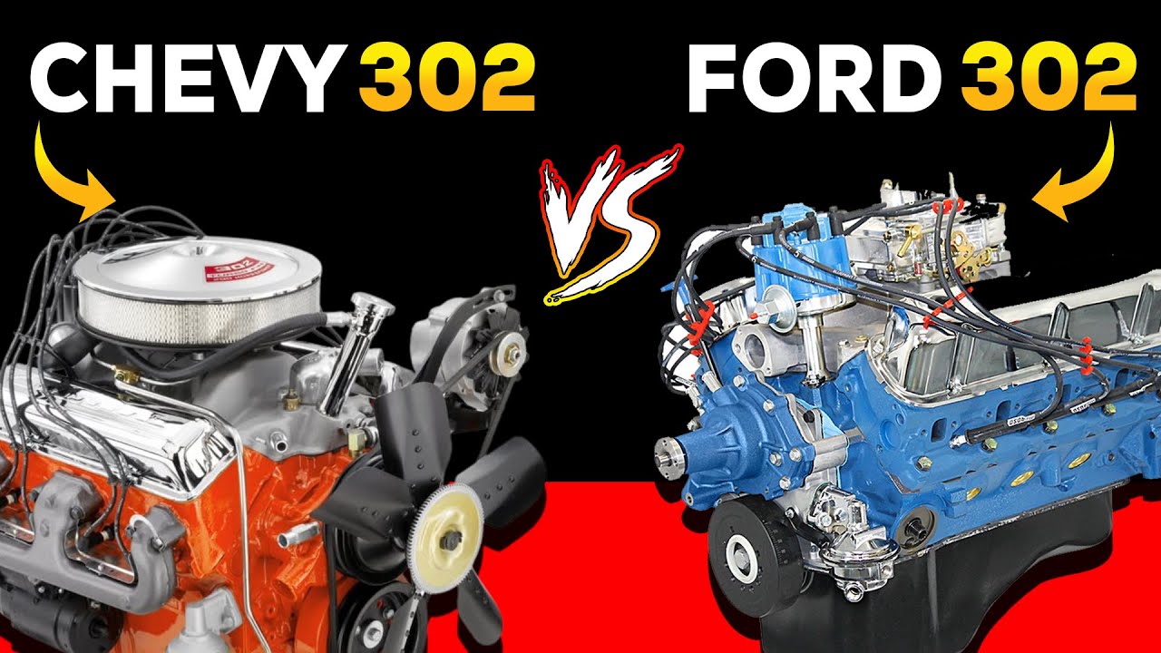The Chevy 302 V8 vs Ford 302 V8 | Who Was The King - YouTube