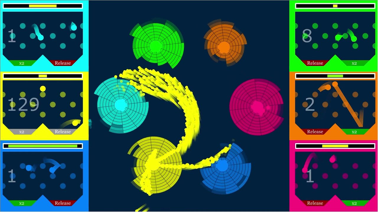 Dynamic Core Destruction x Multiply or Release in Algodoo - YouTube