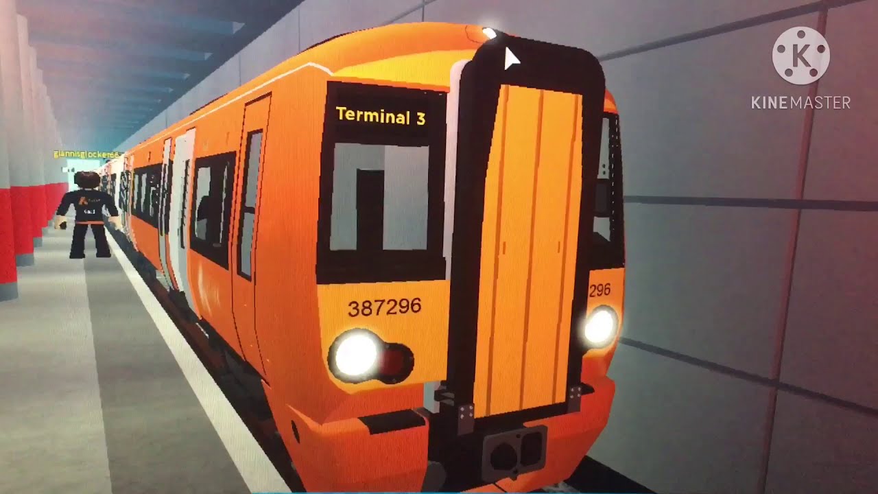 SCR Timelapse | Airlink | Stepford Central - Terminal 3 | Class 387 ...