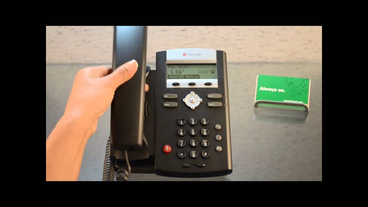 Polycom 330/331 - How To Transfer - YouTube