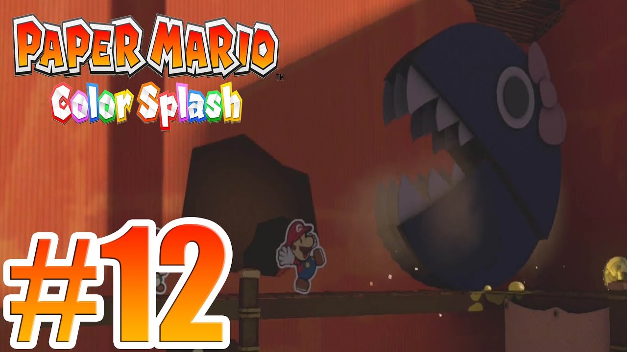 Paper Mario Color Splash Gameplay Walkthrough Part 12 + Gamepad Capture ...