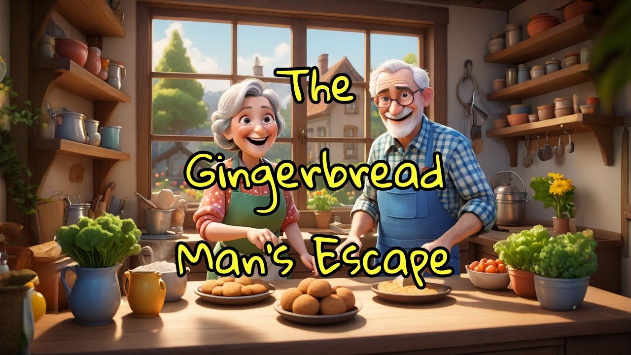 THE GINGERBREAD MAN'S ESCAPE #storytime #animation #disney #anime - YouTube