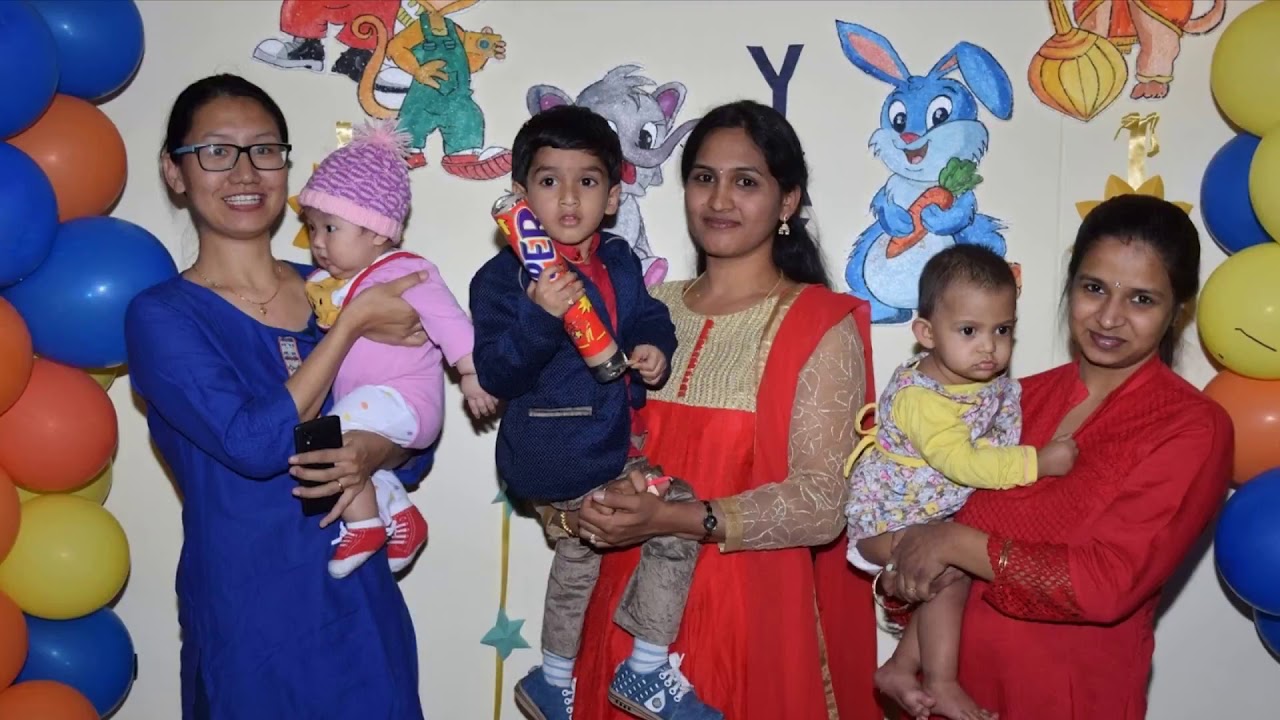 yakshith 3rd birthday - YouTube