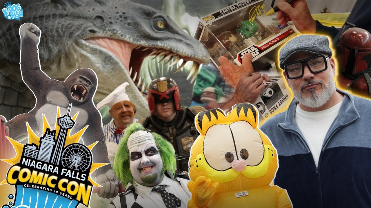 Niagara Falls Comic Con was AWESOME! - YouTube