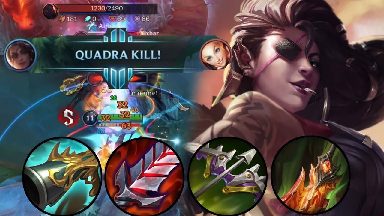 Wild Rift on fire Samira almost gets Penta - YouTube