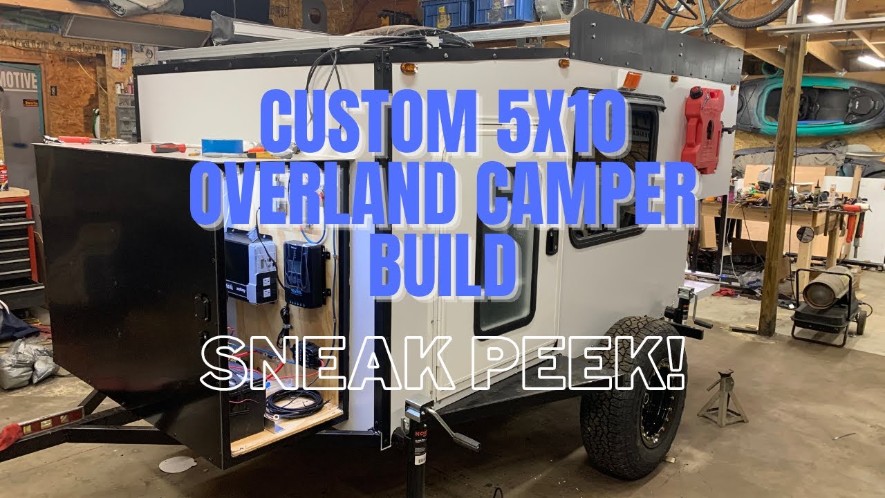 Custom Overland Square Drop Camper - SNEAK PEEK - YouTube