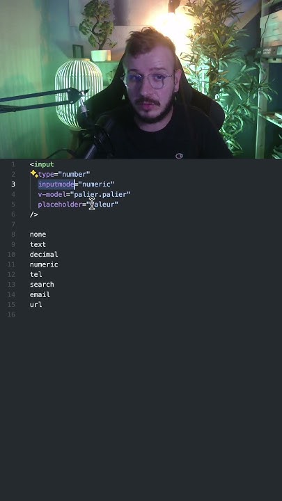 Input mode en html #javascript #fyp #coding #codinglife #frontenddeveloper #apprendresurtiktok # ...
