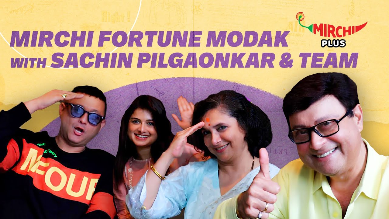 Mirchi Fortune Modak with Sachin Pilgaonkar & Team | RJ Adhishh - YouTube