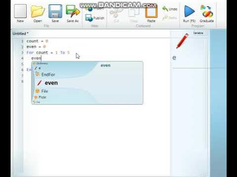 For Loop- MS Small Basic - YouTube